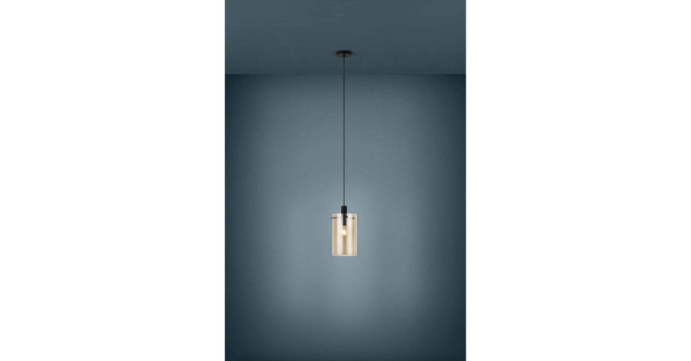 Eglo 39537 Polverara 1 ágú függeszték, mattított üvegburával, bézs, E27 ...