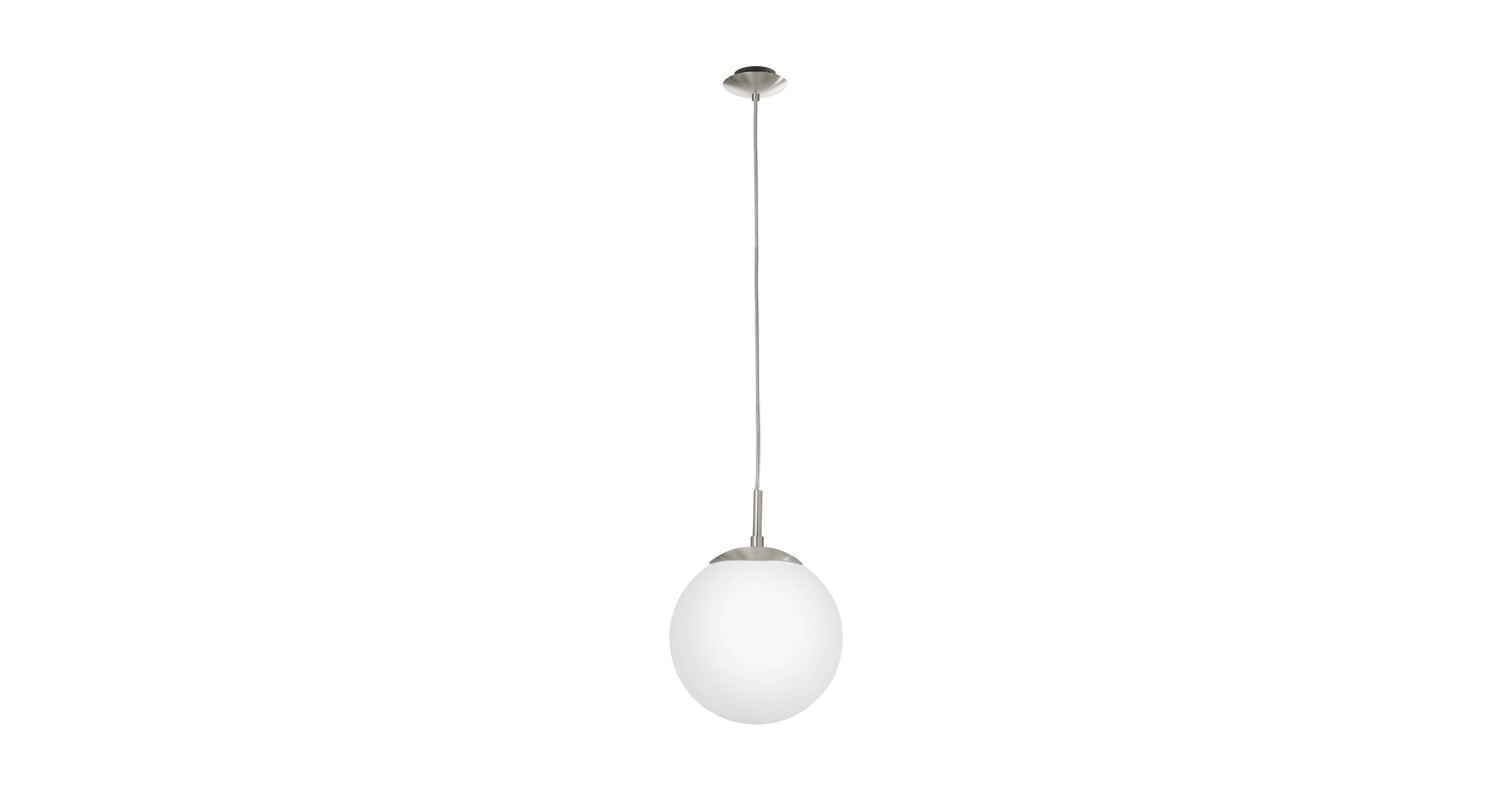 Eglo 85261 Rondo 1 ágú függeszték, nikkel, E27 foglalattal, max. 1x60W ...
