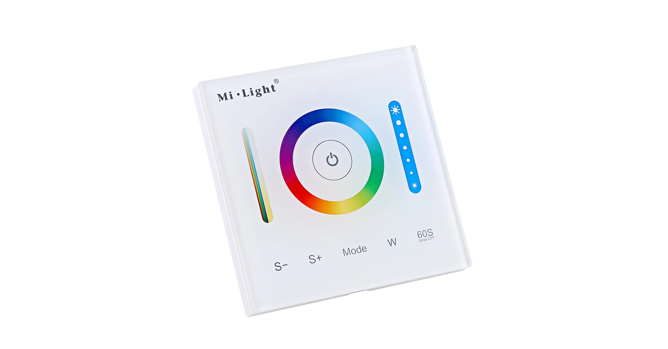 Mi-Light P3 Smart Panel RGB/ RGBW/ RGB+CCT fali vezérlő, 12V-24V, 86x86 ...